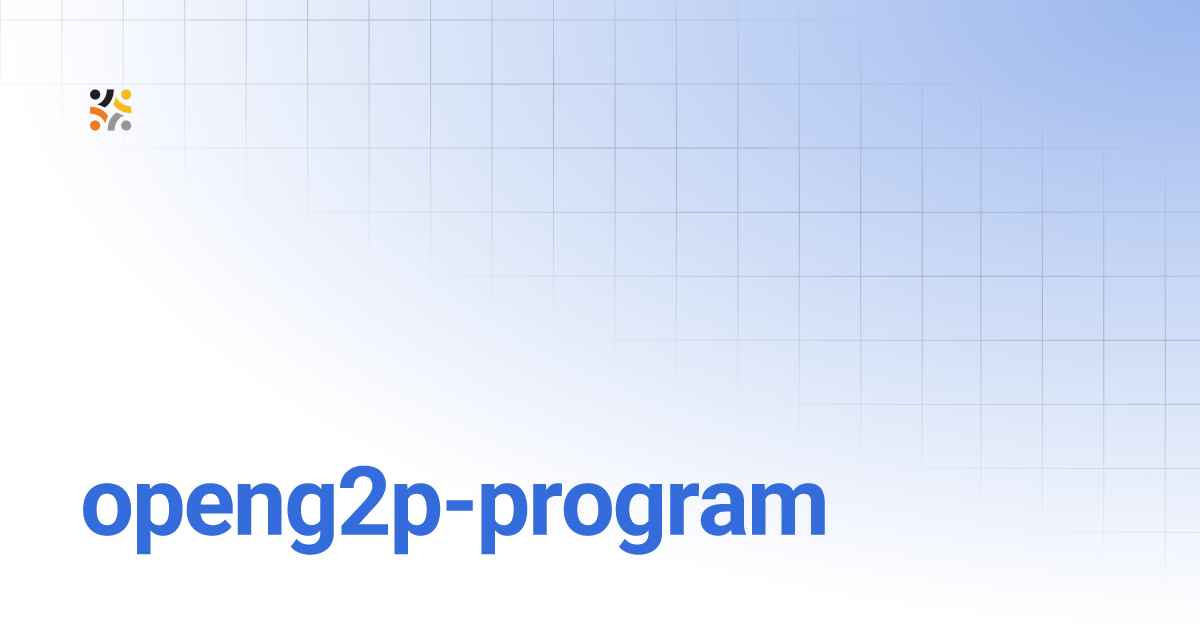 openg2p-program | OpenG2P Docs