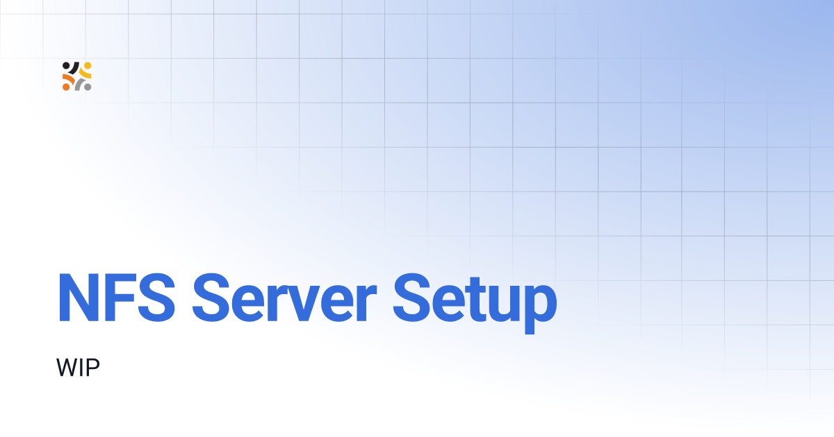 NFS Server Setup | OpenG2P Docs