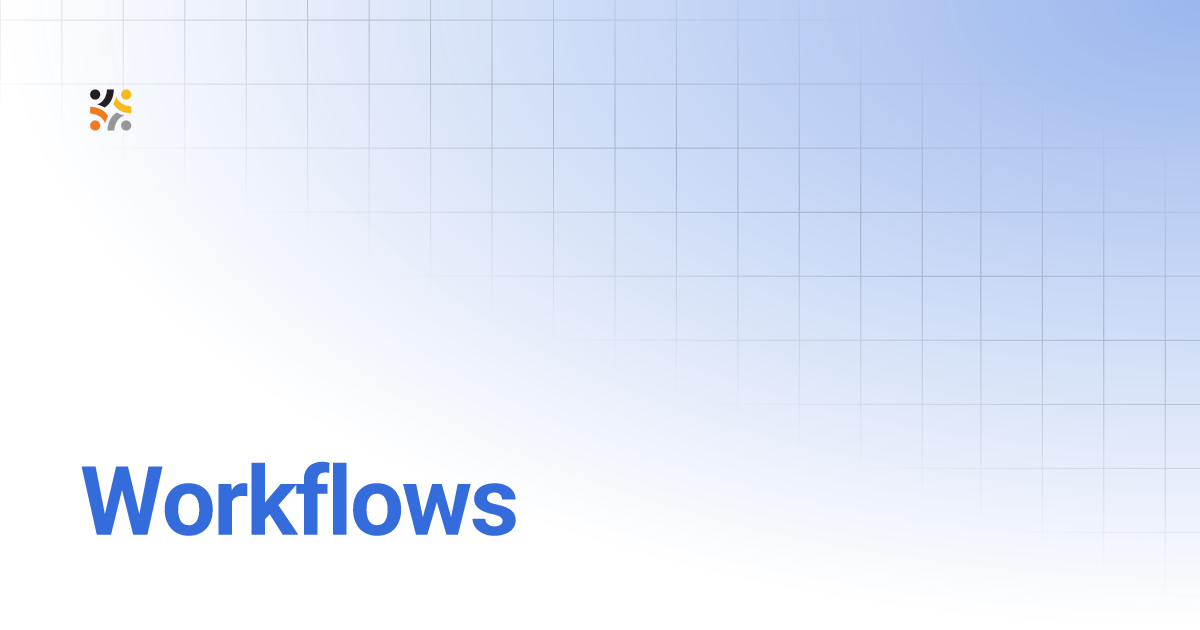 Workflows | OpenG2P Docs