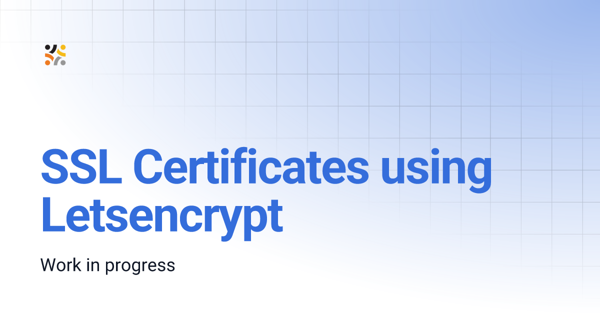 Ssl Certificates Using Letsencrypt Openg2p Docs