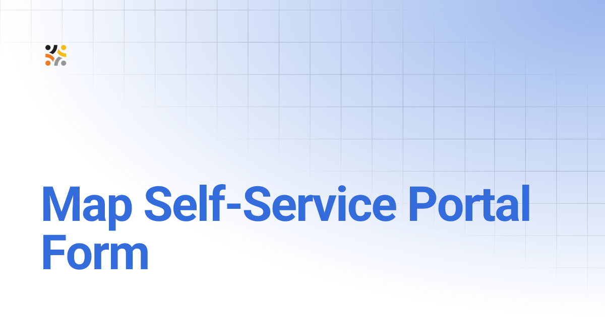 Map Self-Service Portal Form | OpenG2P Docs