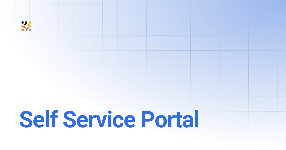 Self Service Portal | 1.1 | OpenG2P Docs