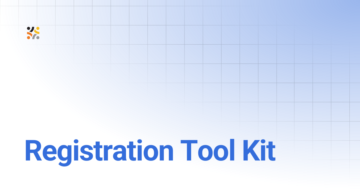 Registration Tool Kit | 1.3 | OpenG2P Docs