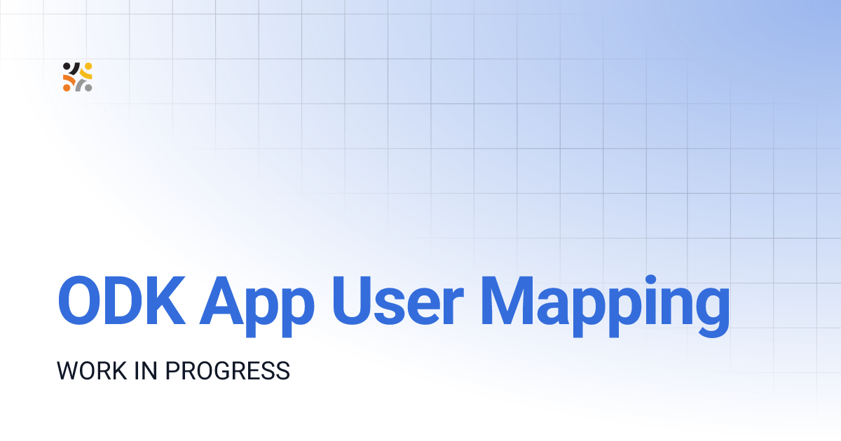 ODK App User Mapping | OpenG2P Docs