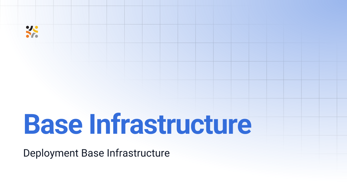 Base Infrastructure | 1.3 | OpenG2P Docs