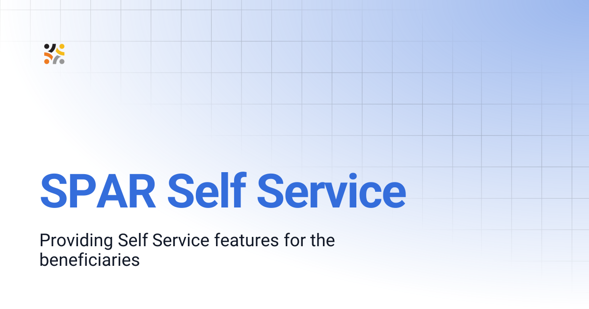 SPAR Self Service | 1.3 | OpenG2P Docs