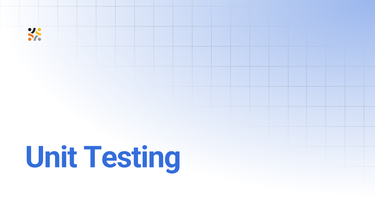 Unit Testing | OpenG2P Docs